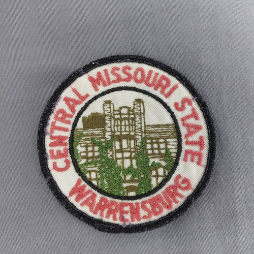 Central MO Missouri State Warrensburg 3 1/4" Round Patch | eBay