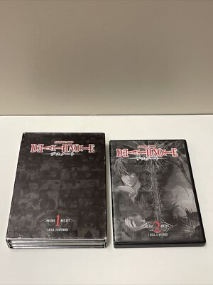 Death Note Complete Series Box Set: Vol. 1 & Vol 2. (DVD 2008) [Region ...