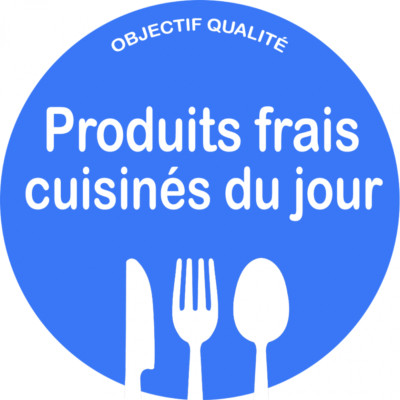 Produits frais cuisinés du jour (5x5cm) - Sticker/autocollant | eBay