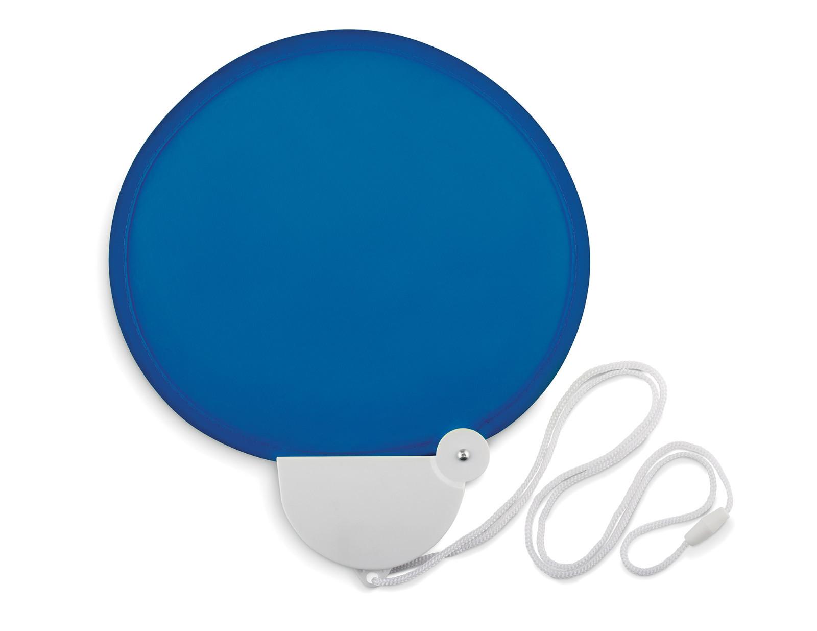 Foldable hand fan with Lanyard- Polyester material twist into handle ...