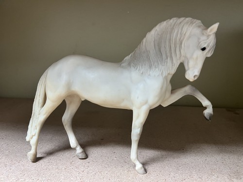 White Breyer Prancing Horse | eBay