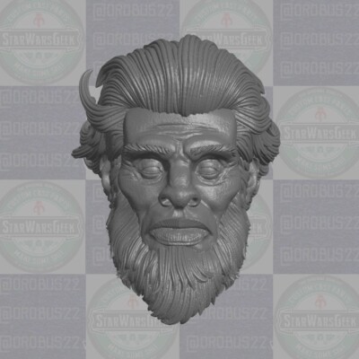 Gateway v1 Aboriginal X-Men custom head for Marvel Legends & other ...