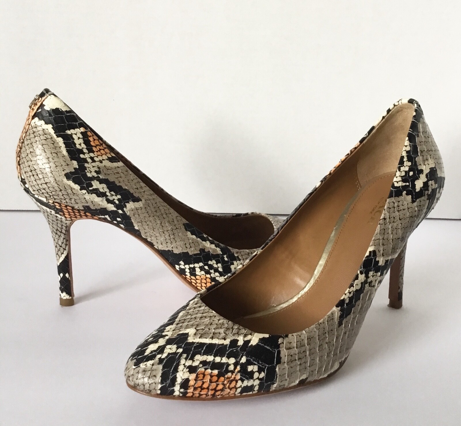 COACH NALA GRAPHIC SNAKE Classic Pump Leather - Gem