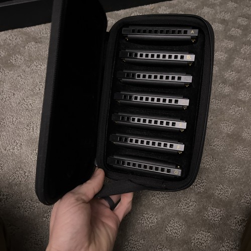 Hohner Piedmont Blues Set of 7 Harmonicas, PBH7 | eBay