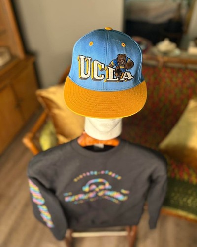 Vintage Top Of The World UCLA Bruins Snapback Hat Cap Blue One Size Fits Most | eBay