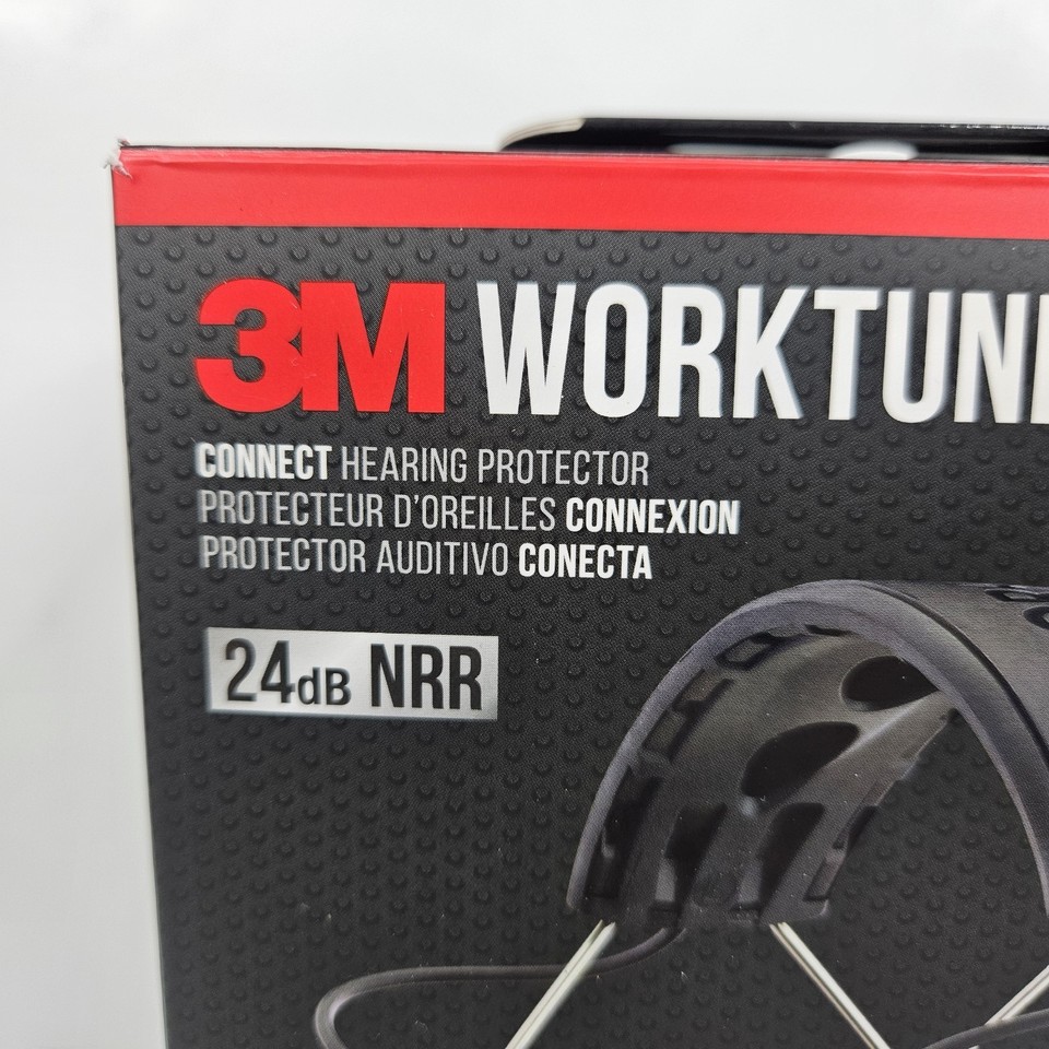3M WorkTunes Connect PRO Bluetooth Hearing Protection Class 5 Mic 24dB ...