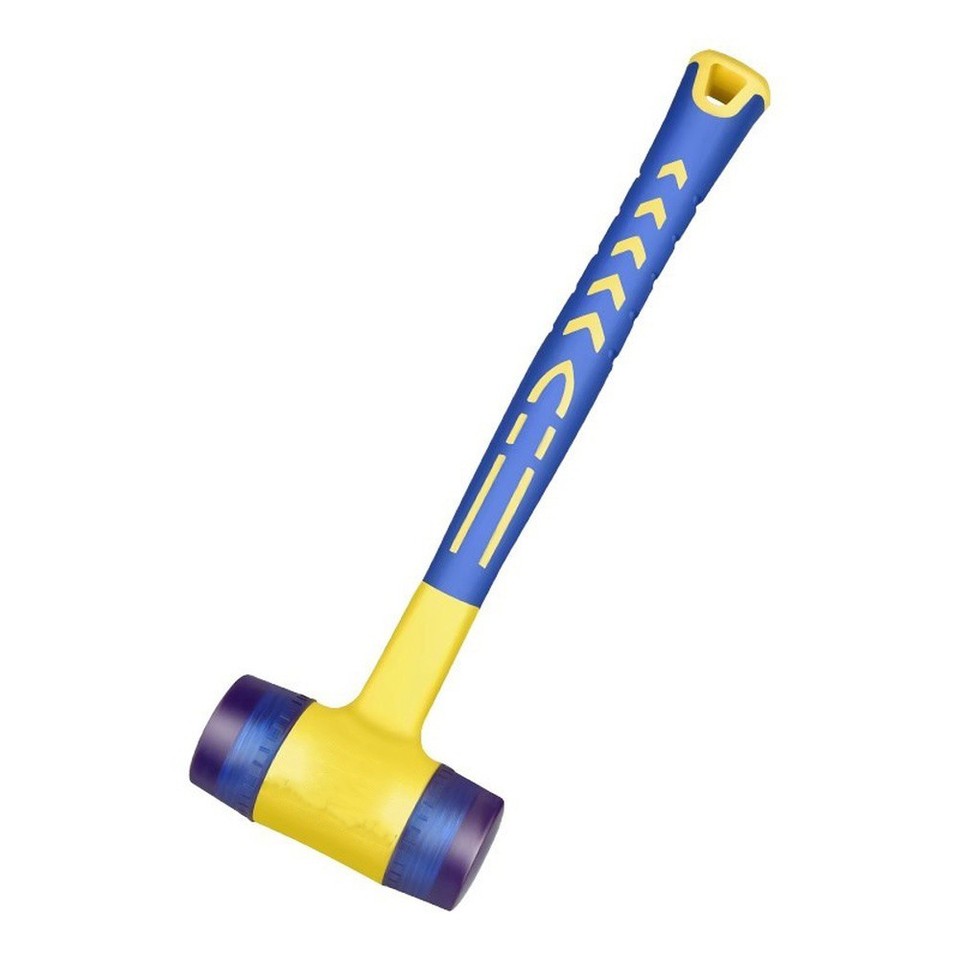 Rubber Mallet with Replaceable Head and Anti Slip Grip for Home ...