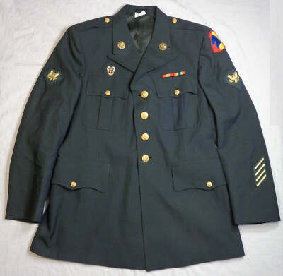 US Army Coat Sz 42R 138th Field Artillery Brigade KY National Guard ...
