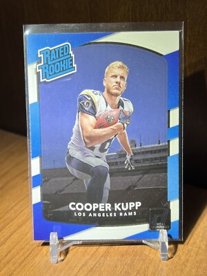 2017 Donruss Football Rated Rookie #329 Cooper Kupp Perfect Centering ...