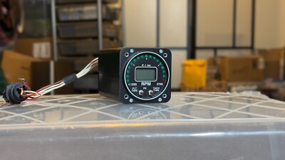 Electronics International R-1-6-G30R270 Digital Tachometer, S/N 29862 ...
