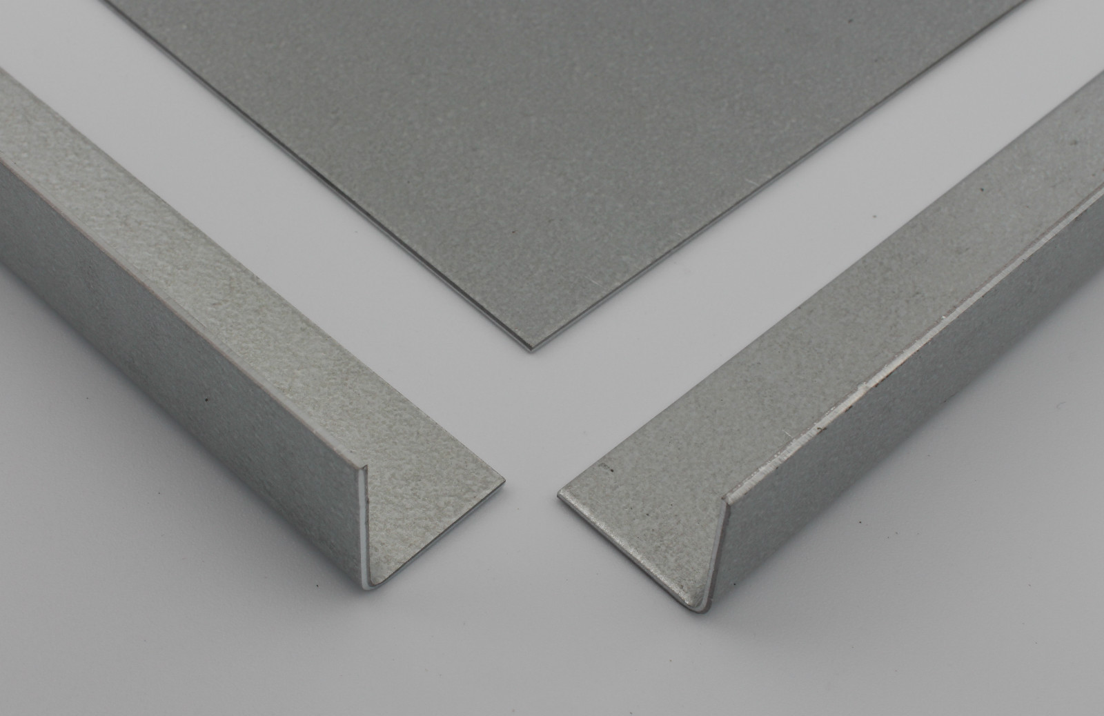 CHIMNEY REGISTER PLATE Plate Blank + 4 Folded ANGLES Log Burner Coal ...