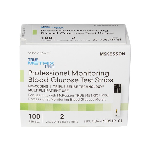 McKesson True Metrix Pro Test Strips - Pack of 100 for sale online | eBay
