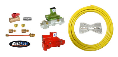 Propane Home Supply Kit Underground Copper Line 50FT 100FT Straight ...