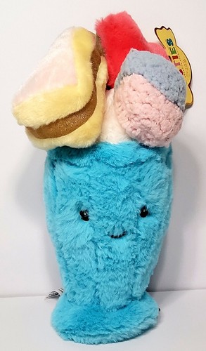 FAO Schwarz Ice Cream Milkshake Dessert 10" Plush Tasties Sweet Friends ...