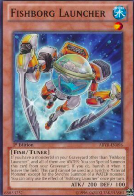 1X NM Fishborg Launcher - ABYR-EN096 - Common 1st Edition - yugioh | eBay