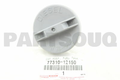 7731012150 Genuine Toyota CAP ASSY, FUEL TANK 77310-12150 | eBay