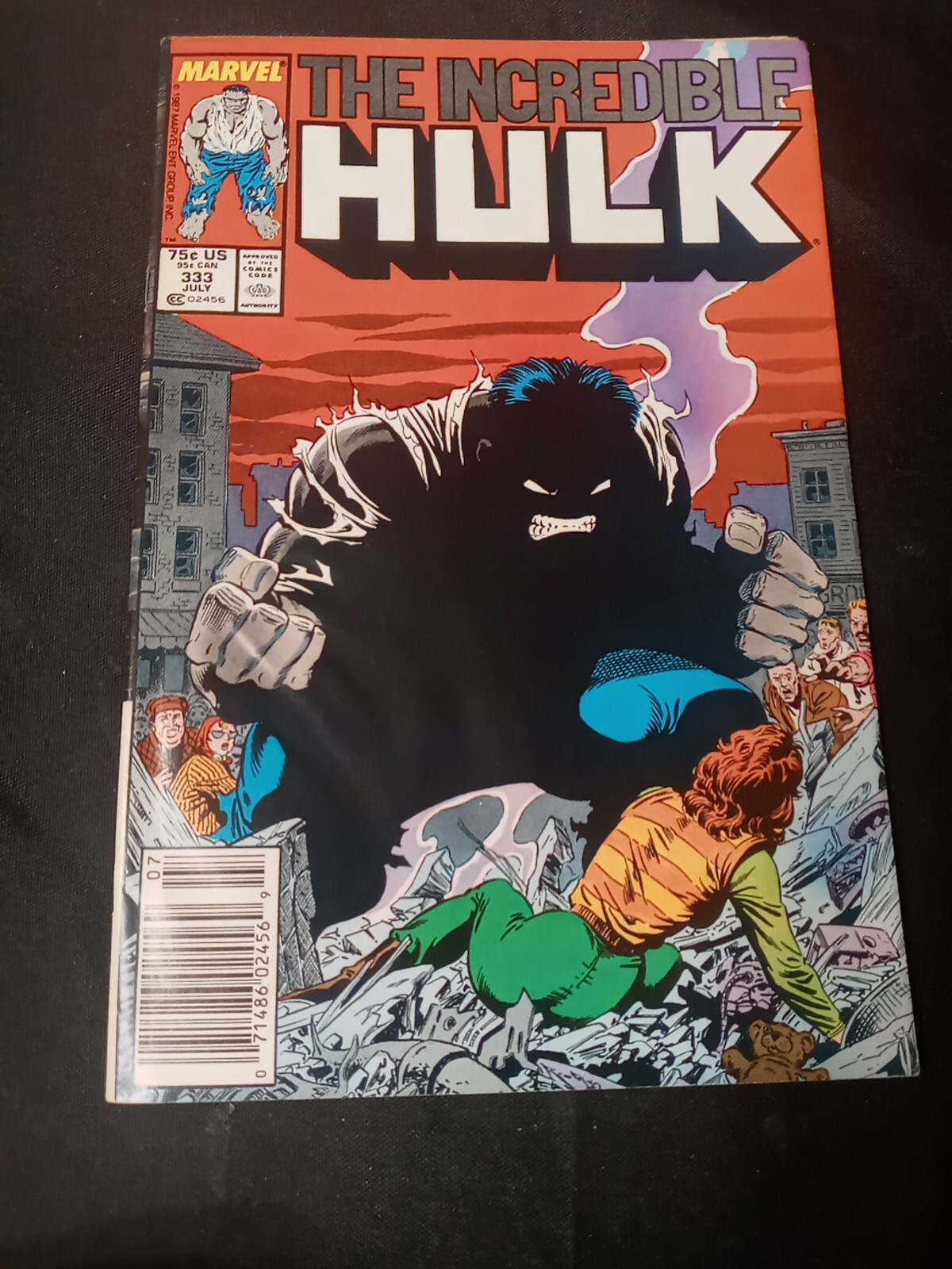 INCREDIBLE HULK 333 VERY FINE NEWSSTAND | eBay