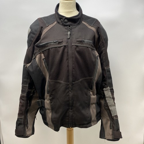 Frank Thomas Aqua Pore Titanium Men's Textile Motorcycle Jacket Black ...