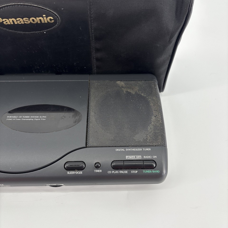Vintage Panasonic Portable CD Tuner System SL-PH1 Player For Parts | eBay
