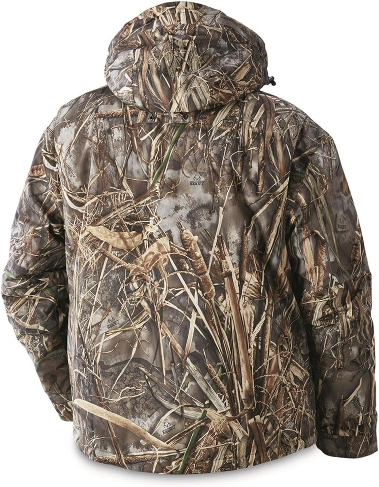 New Warm Men’s Waterfowl Hunting Camo Jacket Waterproof and Insulated ...