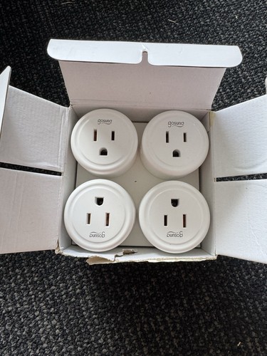 4 Pack Gosund WiFi Smart Plug Socket Outlet APP Control Works with ...