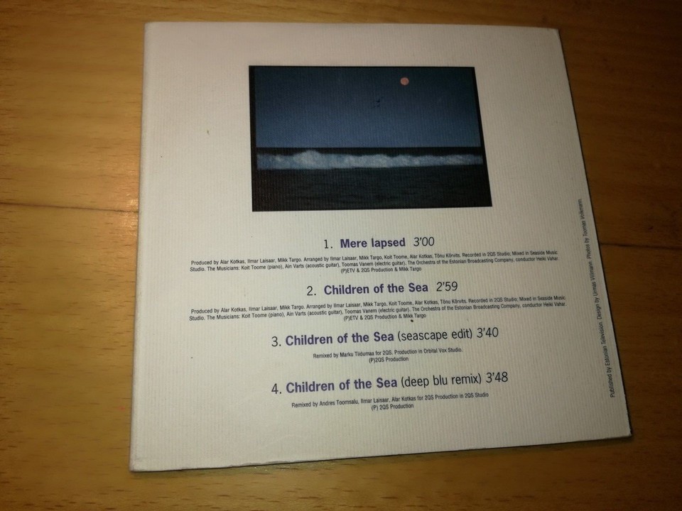 KOIT TOOME - CHILDREN OF THE SEA MCD ULTRA RARE!! 3$ shipping / CODE ...