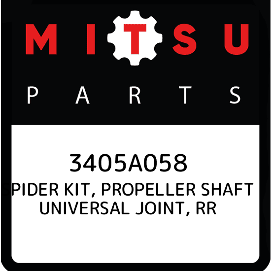 3405A058 Mitsubishi Spider kit, propeller shaft universal joint, rr ...