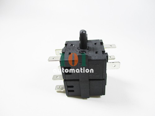 1PCS NEW FOR HUALILAI Double layer 8-pin 6-speed rotary switch FZ31-9 ...