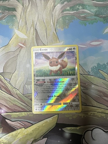 Pokémon TCG Eevee Sun & Moon Base Set 101/149 Reverse Holo Common | eBay