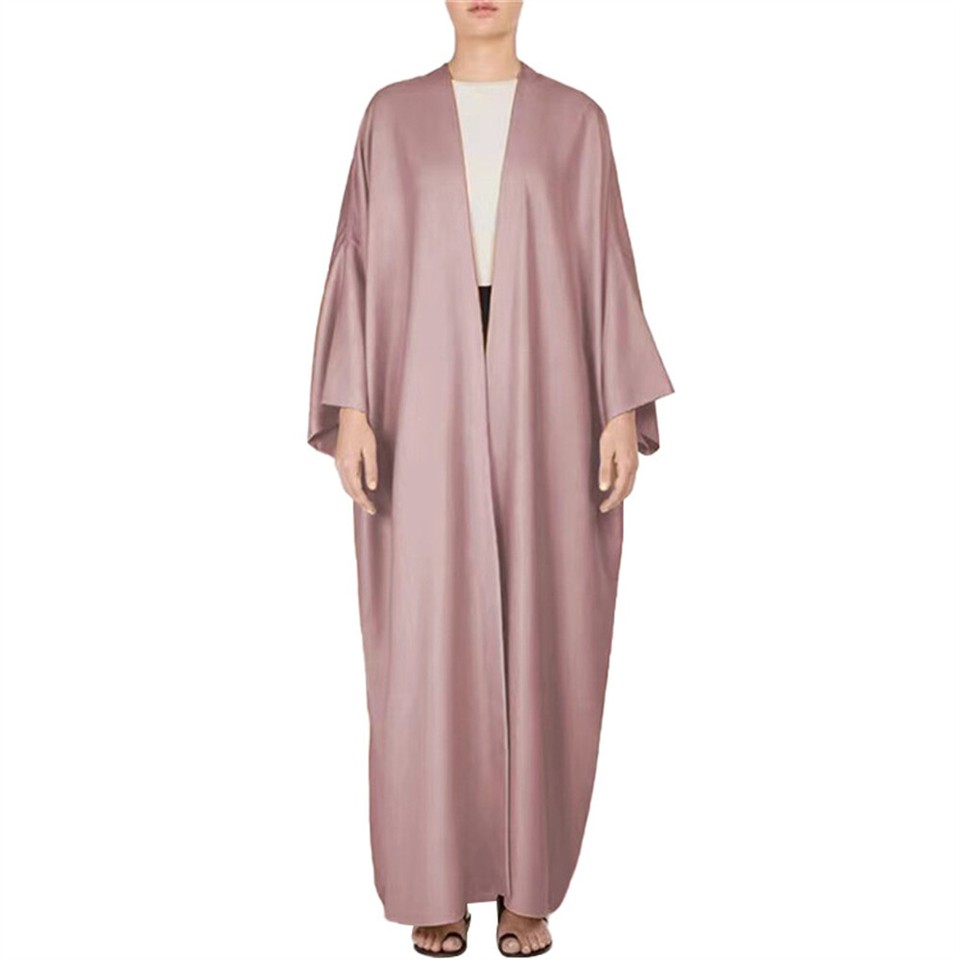 Open Kaftan Women Muslim Cardigan Long Dress Abaya Ramadan Kimono Robe ...