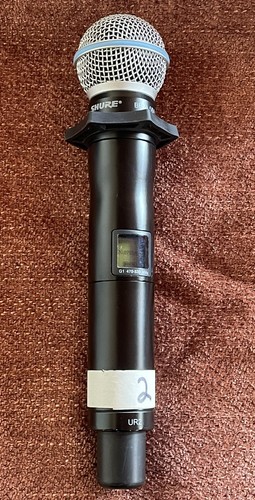 Shure UR2 G1 (470-530 MHz) Handheld Microphone w/BETA 58A Capsule | eBay