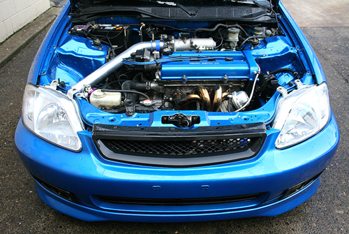 Aluminum Intercooler Piping Kit For 88-00 Civic Integra B16 B18 D15 D16 ...