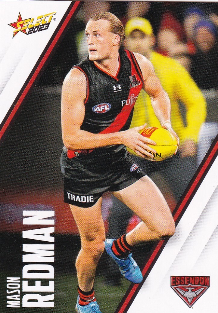 AFL 2023 Select Essendon Bombers - Mason Redman Card No.49 | eBay Australia