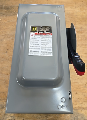 Square D H362 60A 600V 3P NEMA 1 Fused Safety Switch | eBay