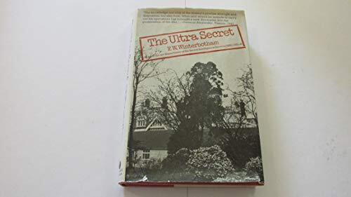 The Ultra Secret by Winterbotham, F.W. Hardback Book The Cheap Fast ...