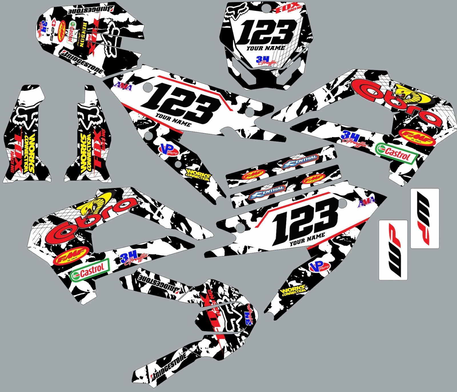 Decals for 2021-2022 Cobra CX 50 SRX CR 50 SRX FWE graphics custom | eBay