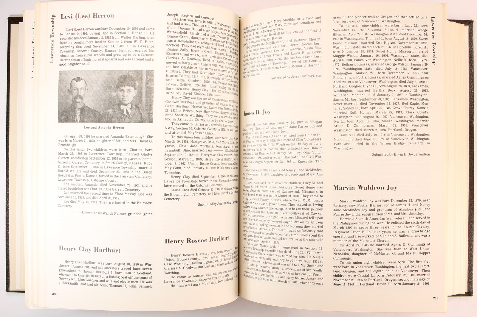 Osborne County Kansas 1978 Family History Book Alton Downs Natoma ...