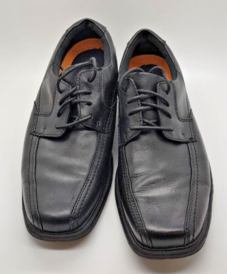 Dunham Men's Douglas DAB02BK Lace Up Shoes Full Grain Leather Black 8.5 ...