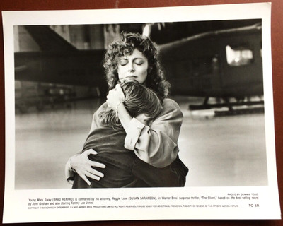SUSAN SARANDON IN THE CLIENT .VINTAGE ORIGINAL PHOTO.1995.8"X 10".B/W ...