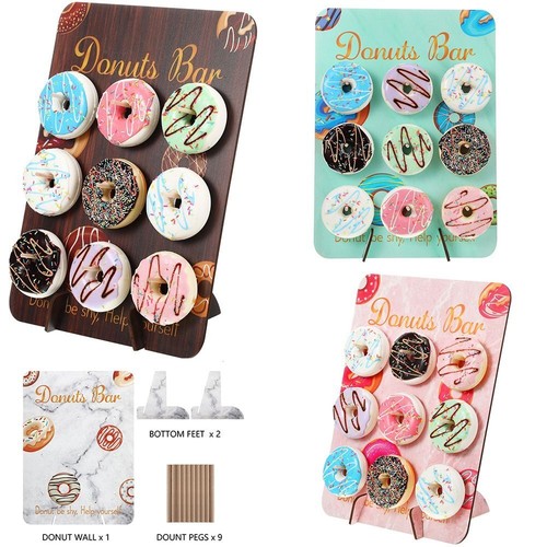 Birthday Favour Wooden Storage Racks Donut Holds Doughnut Rack Donut ...