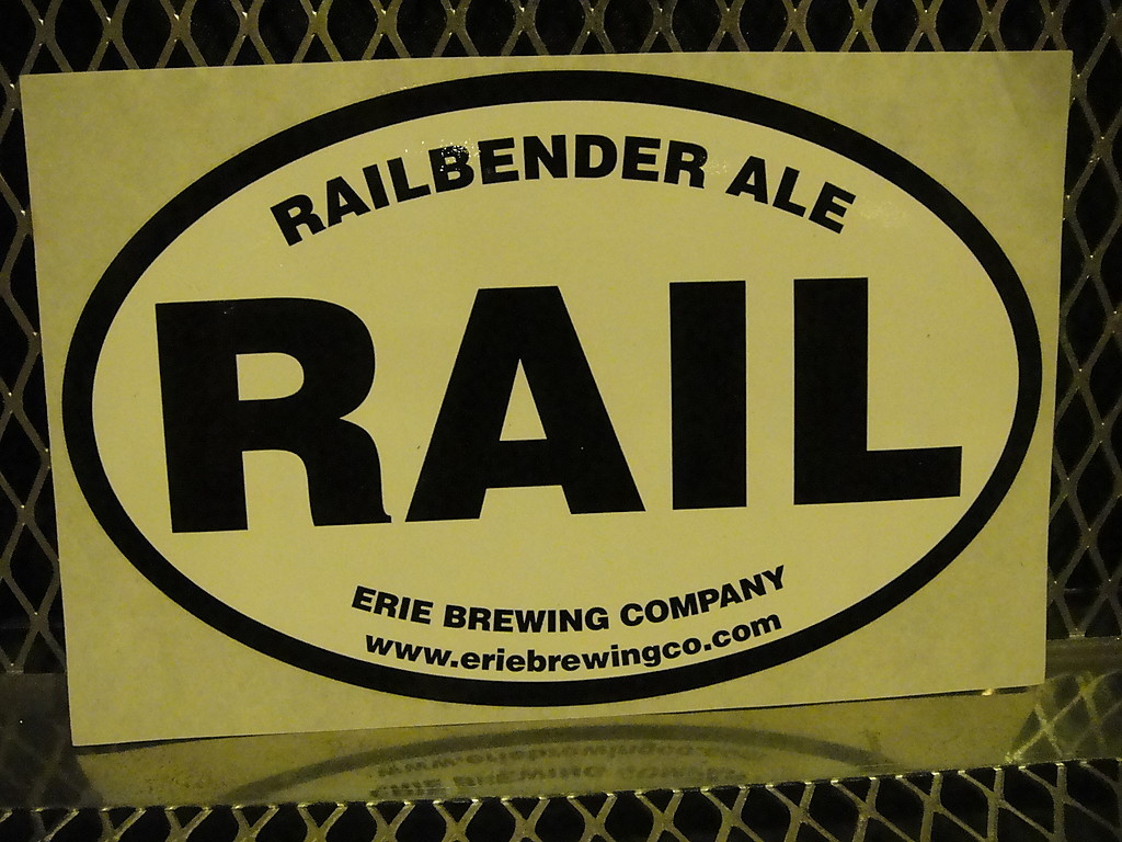 ERIE BREWING Co PA ~ 4 X 6 ~ RAILBENDER ALE ~ Beer Sign Sticker | eBay
