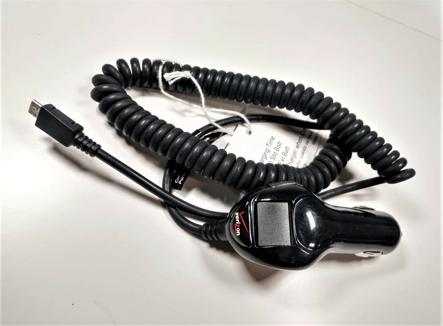 Verizon MICRDUALVPC Micro-USB Car Charger With USB Port | eBay