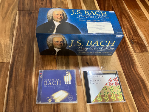 J.S. Bach Complete Edition 142 Audio Music CDs by Various + 3 Extra ...
