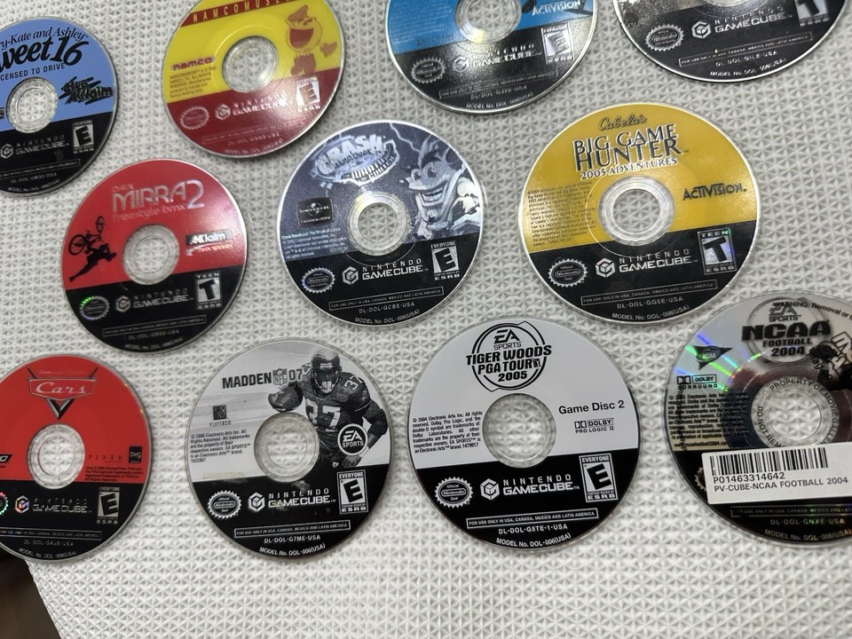 Nintendo gamecube game Lot. 14 Games. Disk Only. Tested & Working. | eBay