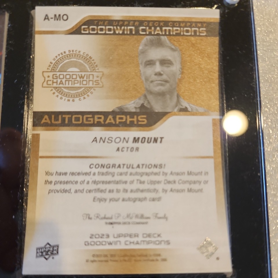 Anson Mount 'Pike' Autograph Strange New Worlds Card Set ☆STAR TREK ...