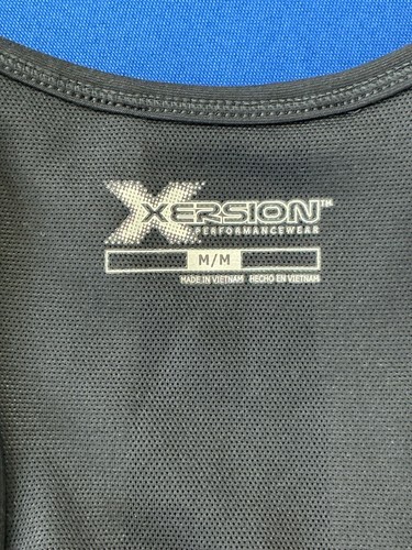 Xersion Size M Black Workout Top w/ Shelf Wrap Bra NWOT | eBay