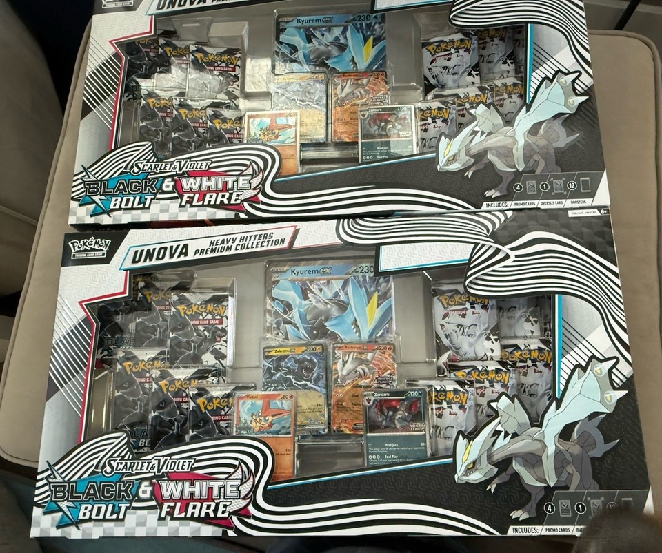 Pokémon TCG: UNOVA Heavy Hitters Premium Collection 2 pack Costco SHIPS ...
