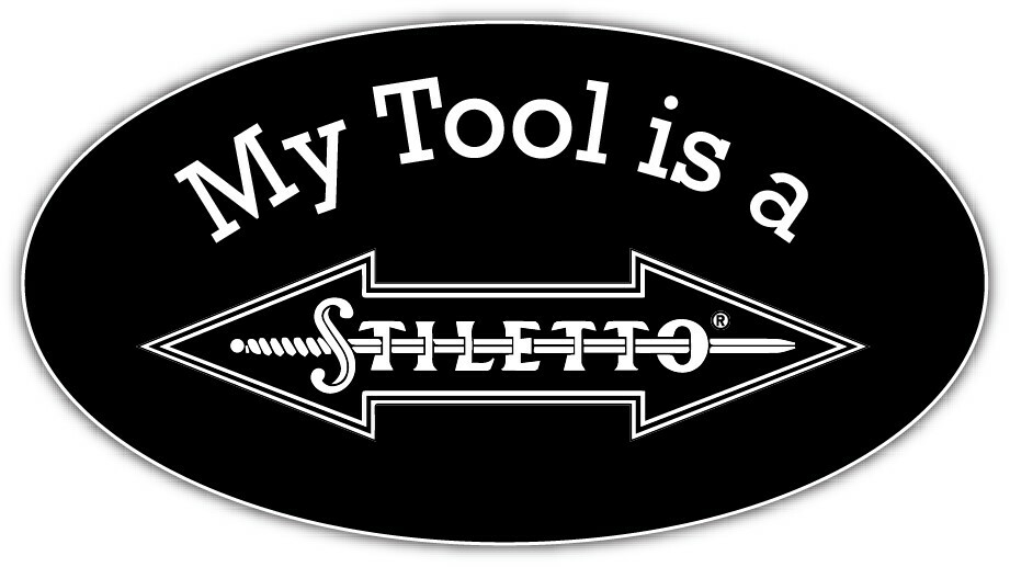 Stiletto Tools Car Bumper Window Tool Box Sticker Decal 6"X3" | eBay