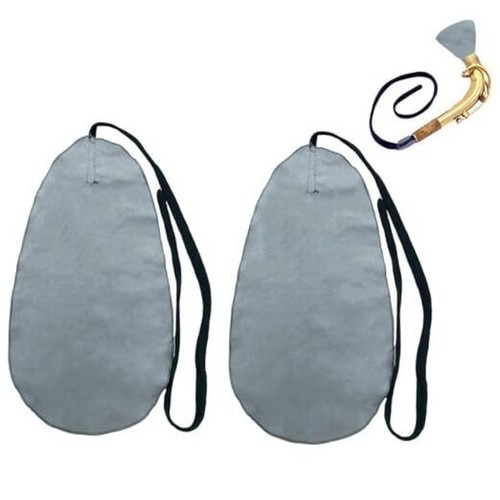 2Pcs Saxophone Cleaning Cloth Soft Clarinet Flute Oboe Cleaning Swab ...