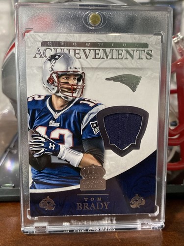 2015 Panini Crown Royale - Crowning Achievements Tom Brady #CA-TB /199 ...